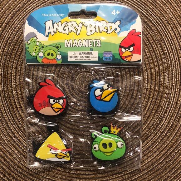 angry birds | Other | Angry Birds Magnets | Poshmark